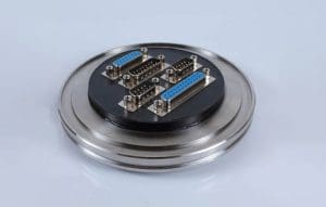 Portplates and Flanges with hermetic feedthroughs | Jacarem