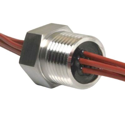 Thermocouple hermetic wire seal feedthrough 5 x wire | Jacarem